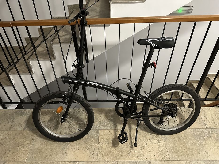 Bicicleta pliabila BTWIN TILT 100 Rosu • OLX.ro