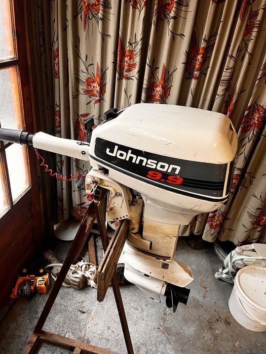 Motor barca johnson bombardier 2t 10cp Constanta • OLX.ro