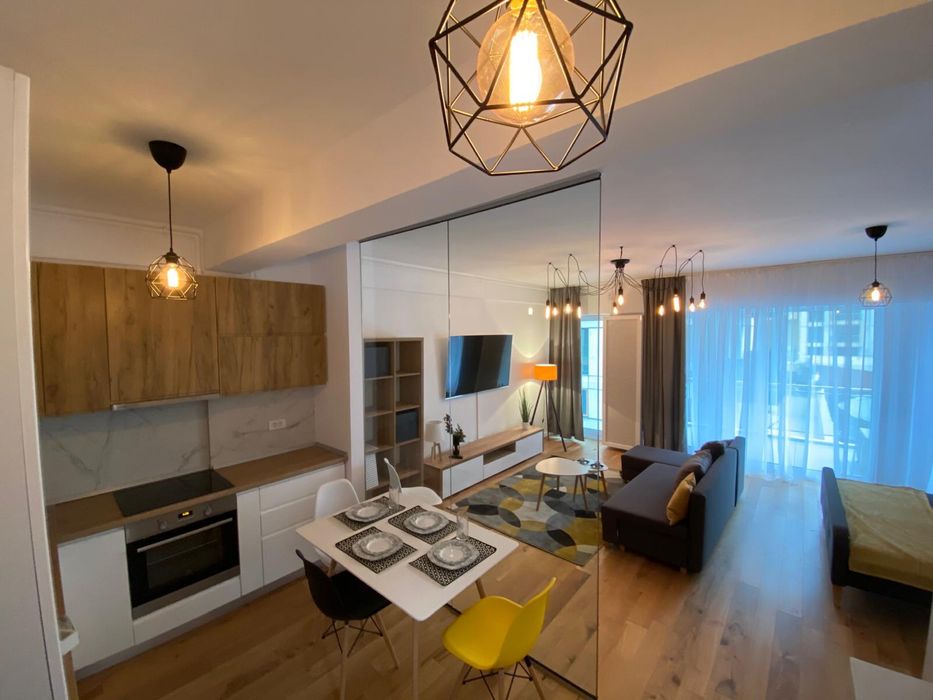 Studio dublu, Herastrau/Elvila/Caranfil, superb, comision 0 Ilfov ...