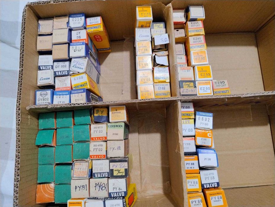 Lampi audio: EF95 EF184 ECC81 6CG7 12SN7 EL90 6V6 E180CC PCC PL PCL ++ Bucuresti Sectorul 2 • OLX.ro