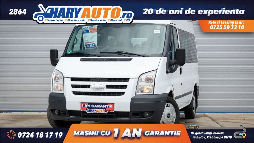 Ford Transit 8+1 Locuri / Aer Conditionat / Geamuri Electrice Bucov ...