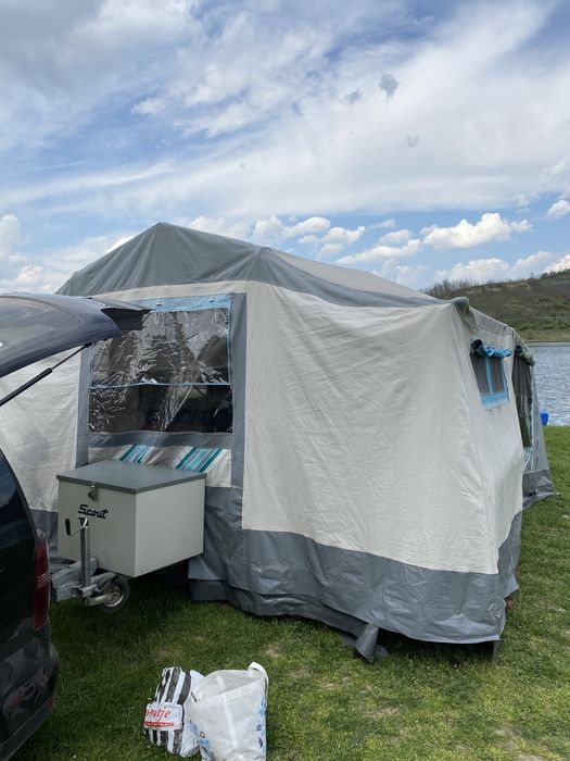 Vând/schimb remorca rulota cort “”super oferta”” Darlos • OLX.ro