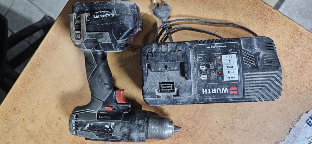 Акумулаторен безчетков 18V винтоверт WURTH гр. София Белите брези • OLX.bg