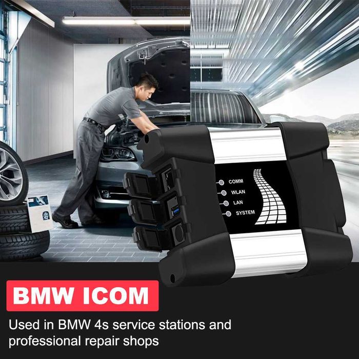 Tester Profesional BMW Icom + Laptop Panasonic diagnoza, programare ...