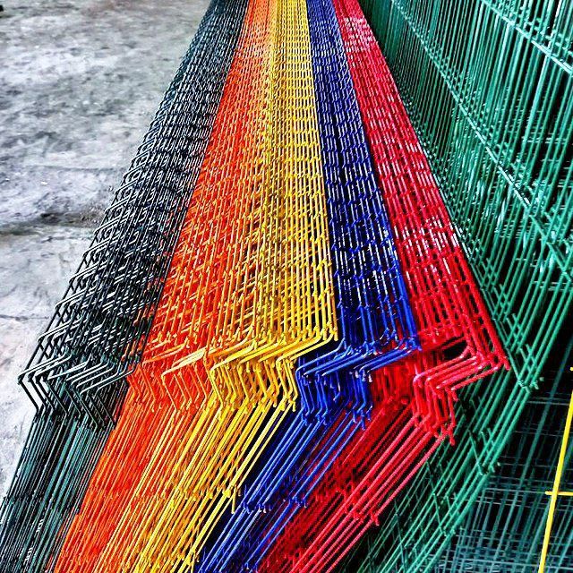 Сетка зелёная для забора 3D заборные ограждения (евро-сетка) - Готовые ...