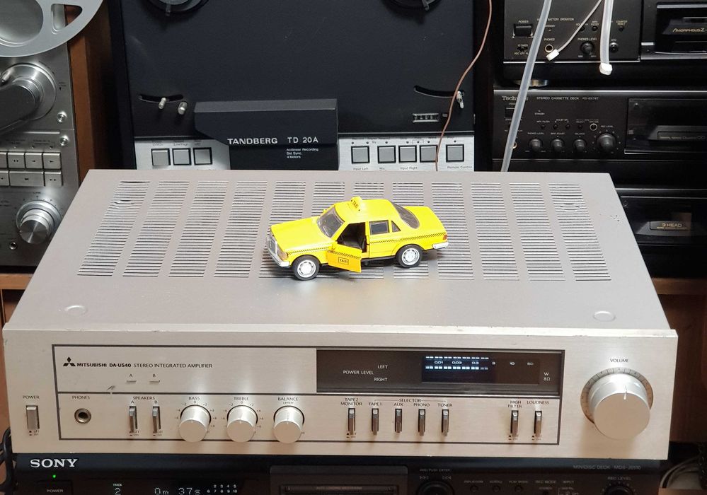Amplificator Statie Audio Stereo Vintage Mitsubihi DA U540(made Japan ...