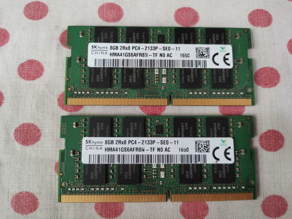 Memorie Ram Hynix 16GB ( 2 x 8 GB ) 2133Mhz DDR4 Laptop. Bucuresti ...