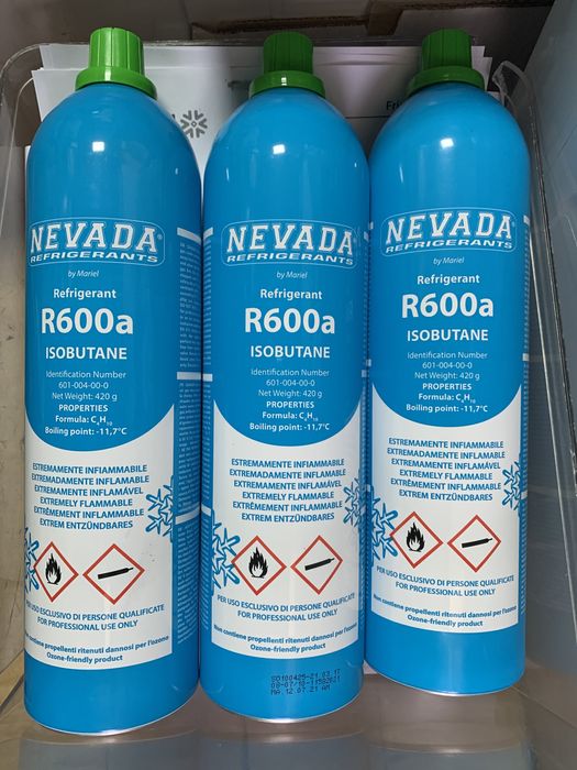Freon refrigerant spray R600a nevada calitate superioara nou sigilat ...