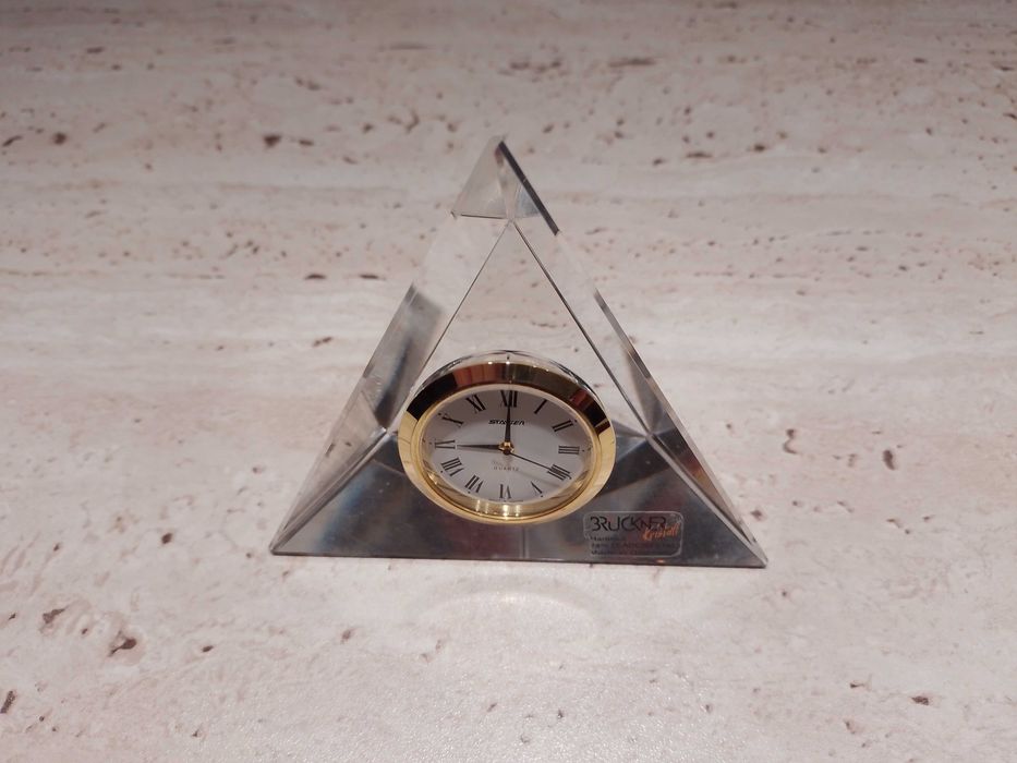 Ceasuri de birou GOLD PLATED + Kristall BRUCKNER Bucuresti Sectorul 1 ...