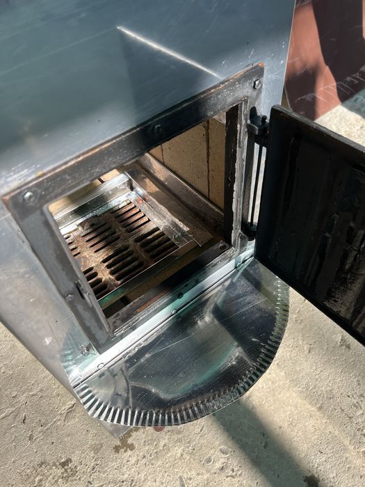 Semineu soba inox Mureseni • OLX.ro