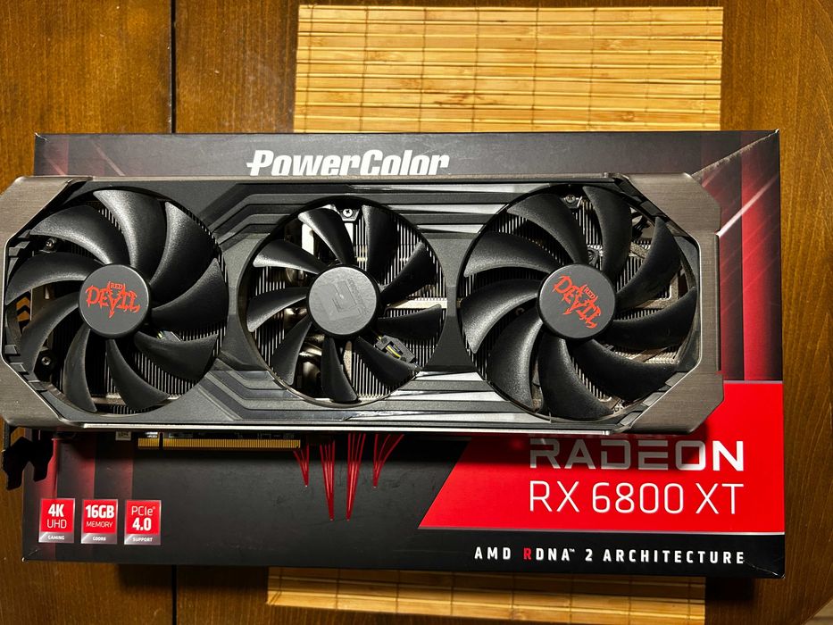 Видеокарта PowerColor RX 6800XT RedDevil AMD Radeon 16gb GDDR6 гр. София Бояна • OLX.bg