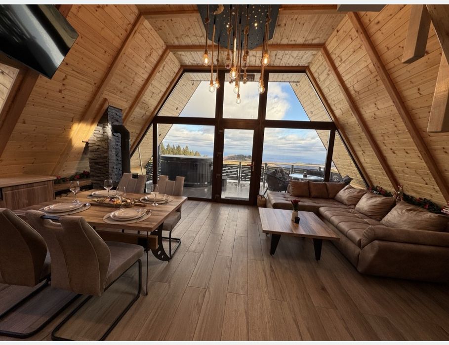 Cabana A-Frame zona predeal LIBER REVELION Brasov • OLX.ro