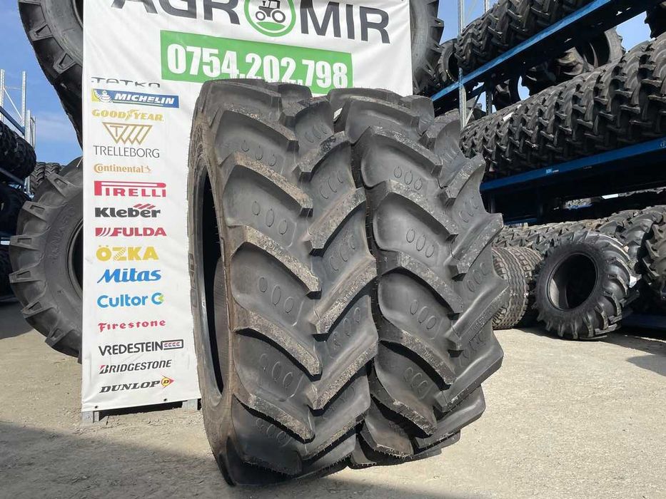 420/85 r38 Cauciucuri marca BKT de tractor spate Landini Vintu de Jos ...