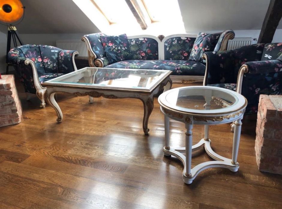 Set mobila stil - tapitata cu stofa Dolce Dosu Bricii • OLX.ro