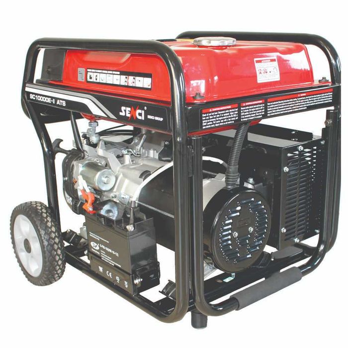 Generator senci SC-10000E-ATS max. 8.5 kw, 230V, AVR, motor benzina ...