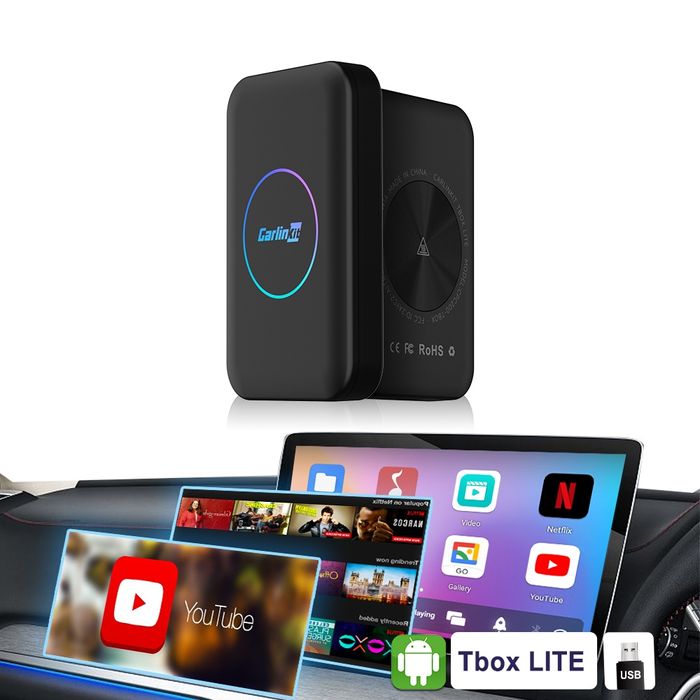 Carlinkit T-Box 5.0 Pro Android Auto/Apple Carplay адаптер Netflix гр ...