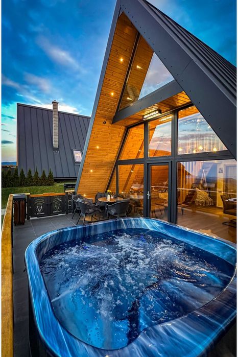 Cabana A-Frame zona predeal LIBER REVELION Brasov • OLX.ro