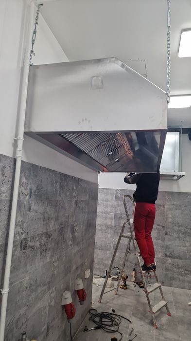 100 Executie, montaj ,curatare autorizata HoReCa hota inox si tubulatu ...