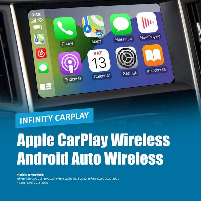 Apple Carplay Android Auto Infinity Q50 Q60 Q70 Q50L QX50 QX60 Sibiu ...