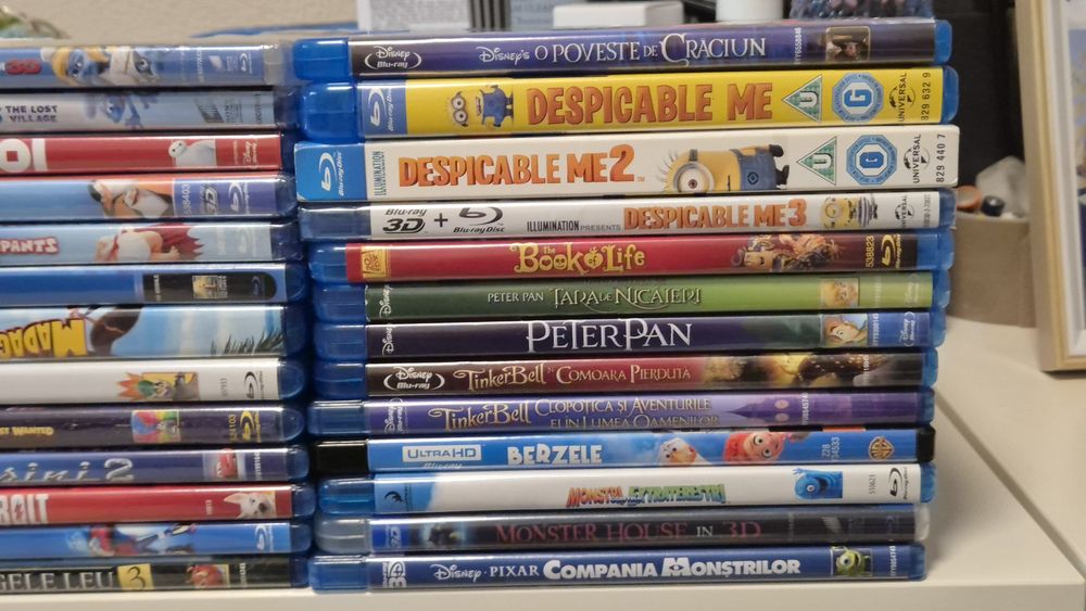 Filme animatii desene animate blu ray originale stare perfecta Galati ...