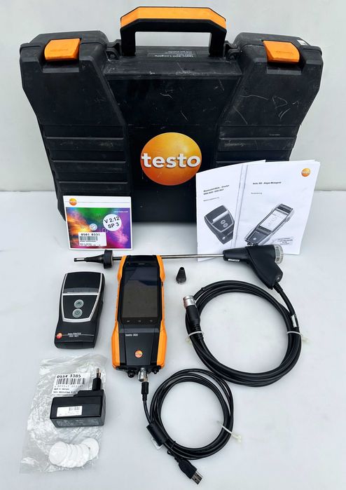 Testo 300 LL с bluetooth - Газ анализтор с тъч скрийн гр. Шумен ...