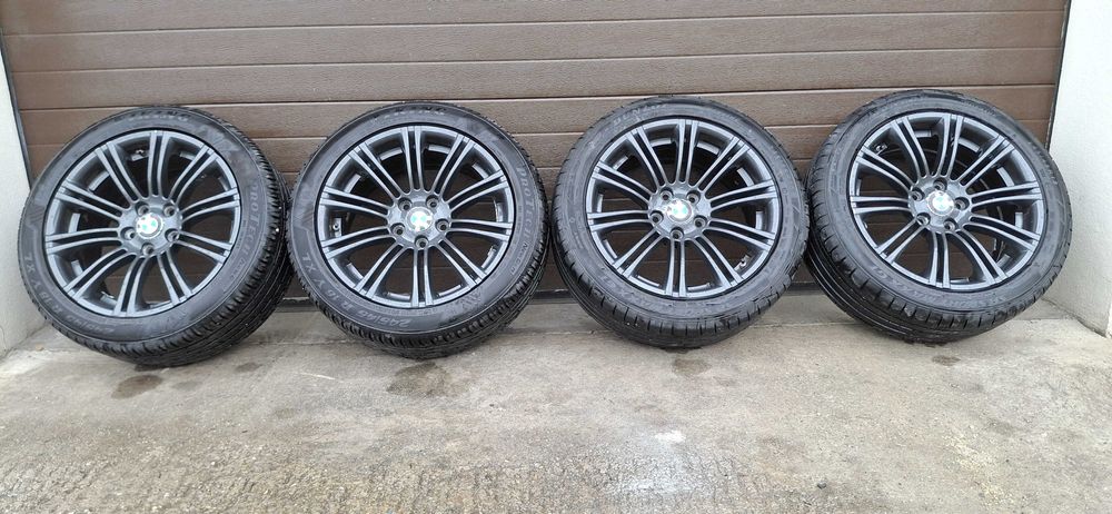JANTE BMW F10,E60,E90 echipate cu anvelope de vara Pitesti • OLX.ro