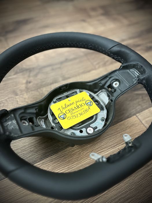 Volan piele naturală Nappa Mercedes AMG S,E,A,V,G, CLA, GLC w213,w205 ...