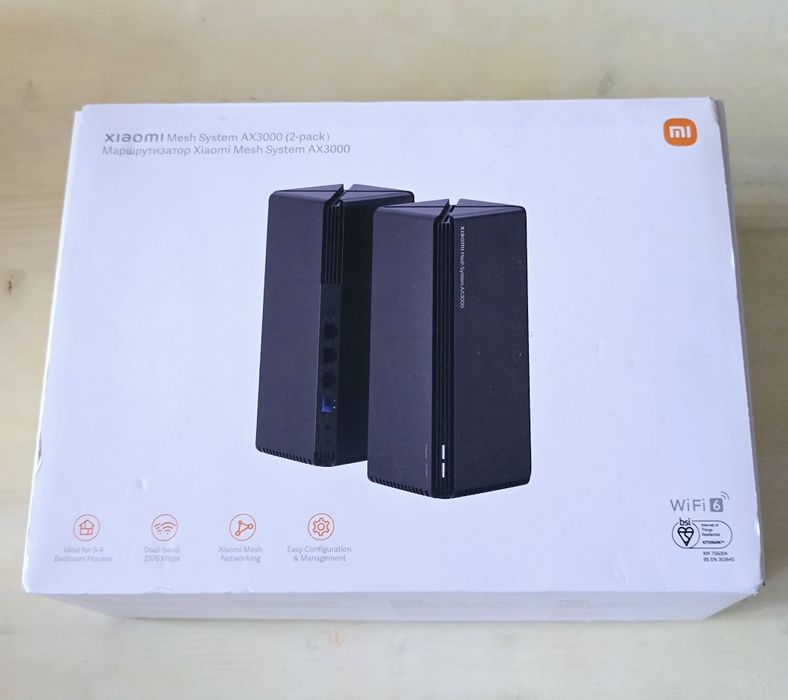 Xiaomi Mesh System AX3000 2 pack Wifi 6 Dual Band 5GHz Full Box Galati • OLX.ro