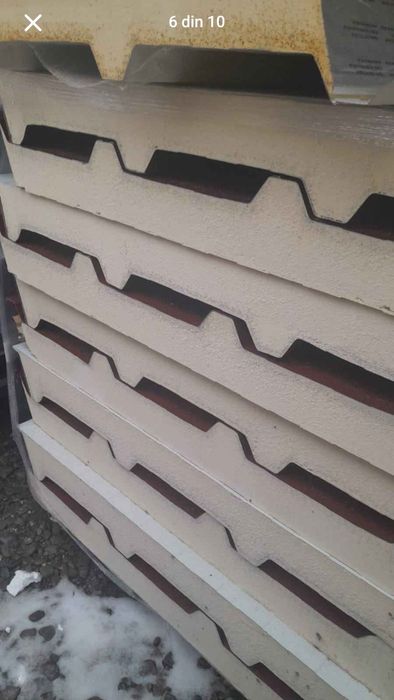 Vănd panouri Sandwich noi de acoperis și de perete avem lungimi diferi Zalau • OLX.ro