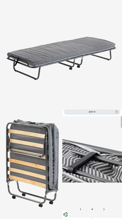 Pat pliant pliabil jysk ikea Targoviste • OLX.ro