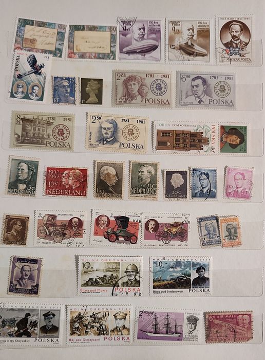 Clasoare mari 20 pagini cu timbre vechi Iasi • OLX.ro