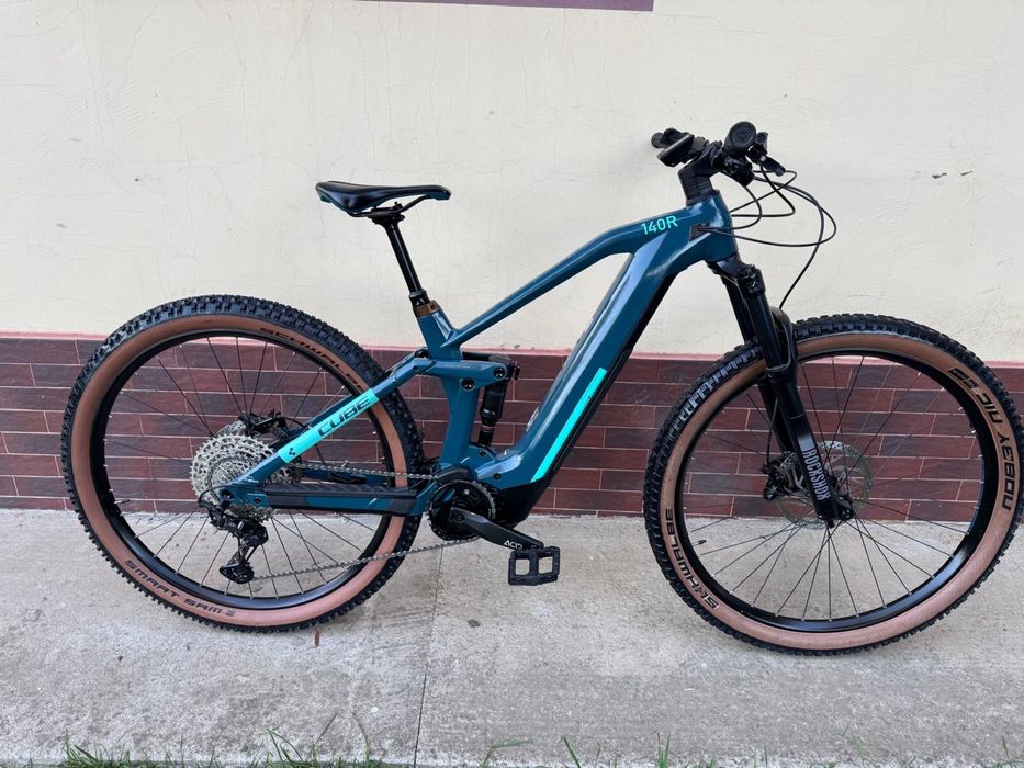 Bicicleta Cube Stereo Hybrid Race 140s 29 carbon Bosch 625 Leresti • OLX.ro