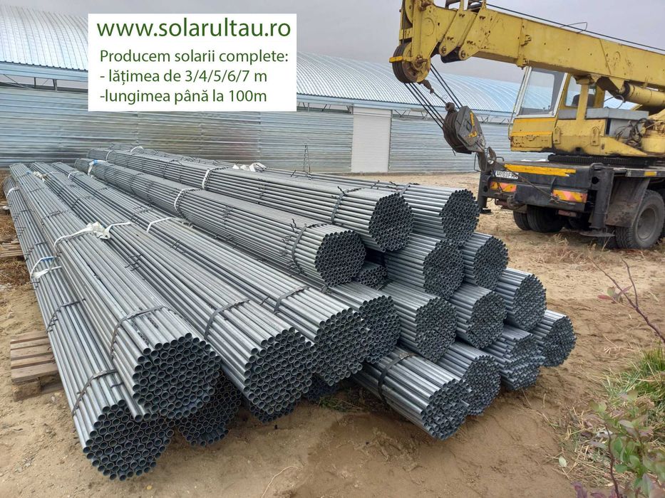 Solar gradina profesional, teava zincata, complet echipat. Giurgiu • OLX.ro