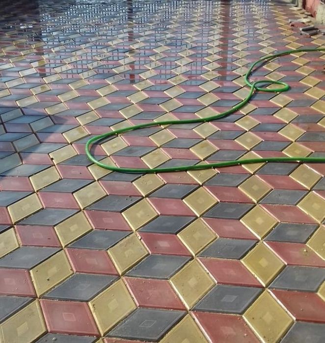 Pavaje pavele - Model romb 3D pentru gradina Cornetu • OLX.ro