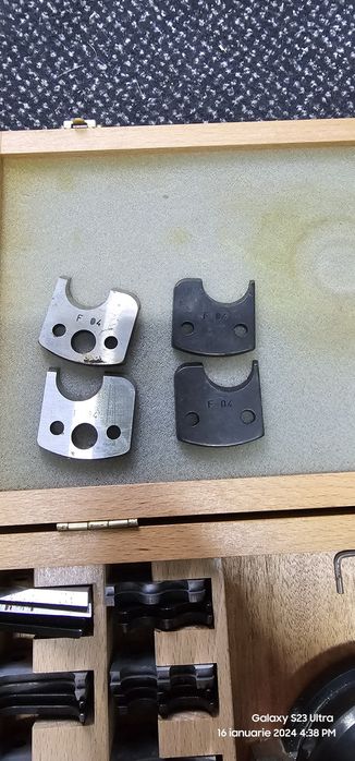 Set cap freza universal Guhdo+21 de cuțite diferite modele. Timisoara ...