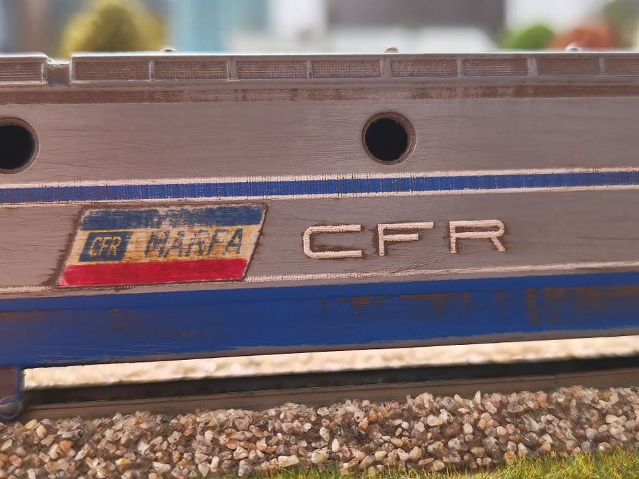 Locomotiva electrică CFR 060 EA machetă dummy scara HO Trenulet electr ...