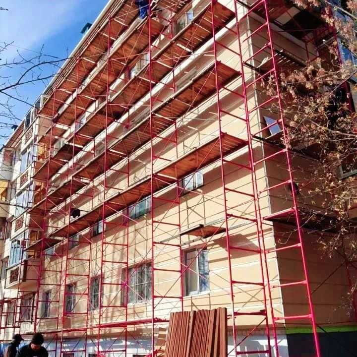 Вышка тура, леса строительные - Аренда строительных лесов, люлек и ...