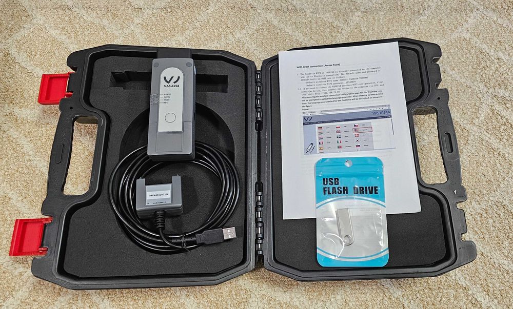 Diagnoza VAS 6154A DoIP Original 1:1 VAG Tool CAN FD Till 2024 Cluj ...