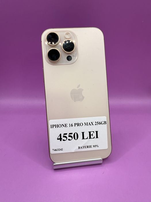 Iphone 16 Pro Max 256gb •Matei Amanet Crangasi•74632 Bucuresti Sectorul ...