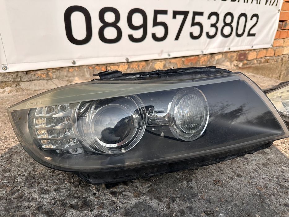 BMW e90 e91 facelift dynamic xenon фар ксенон завиващ фейслифт с. Казичене • OLX.bg