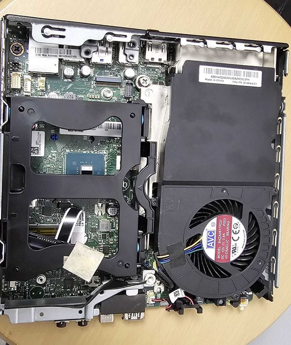 Unitate mini pc lenovo thinkcentre m720q i7 8700t 8gb ram ssd 256 gb ...