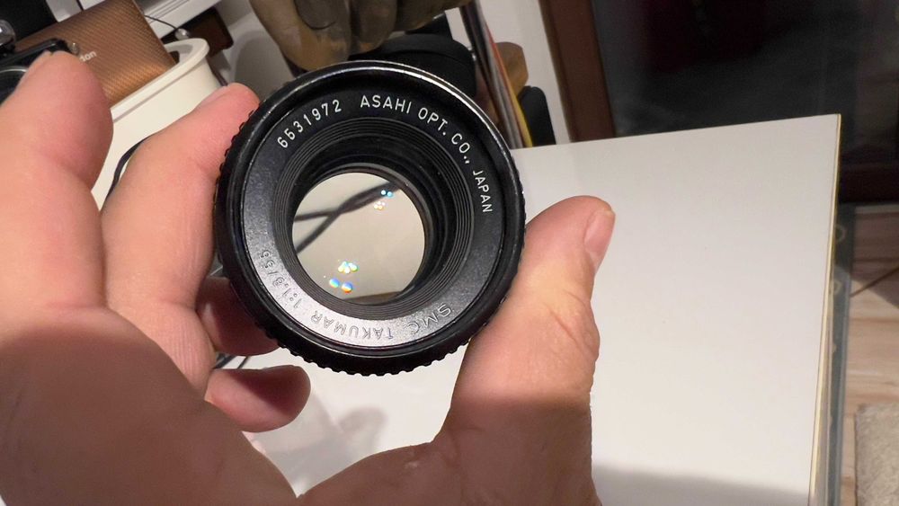 Asahi PENTAX SMC Takumar 55mm f1.8 MF Standard Prime Lens M42 Bucuresti Sectorul 4 • OLX.ro