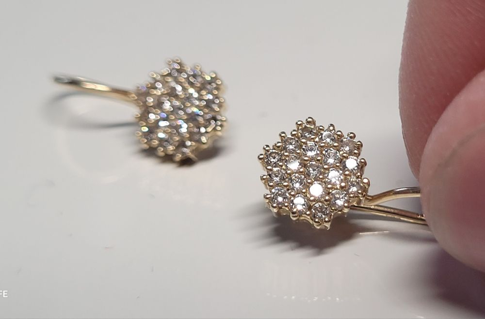 Cercei aur 14k 2g Bucuresti Sectorul 3 • OLX.ro