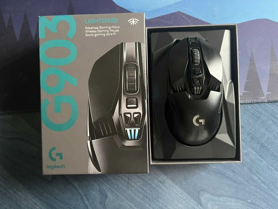 Mouse Logitech, "G903 Lightspeed", Gaming, Cu Fir | Wireless, Usb, NOU ...