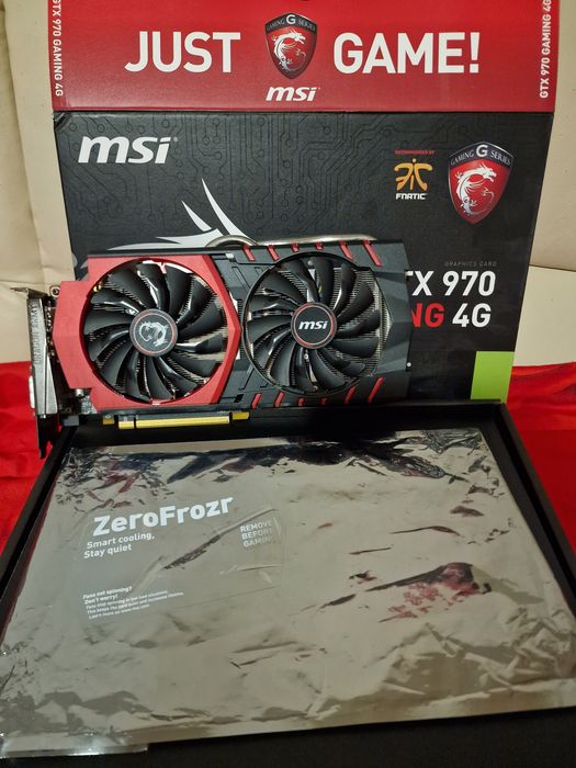 GTX 970 MSI TWIN FROZR 4GB-256 bits Arad • OLX.ro