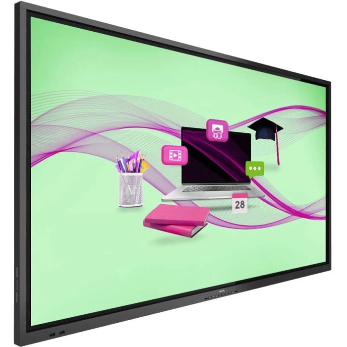 Philips E Line 75BDL3052E 75” Multi Touch LCD Display - Android гр ...