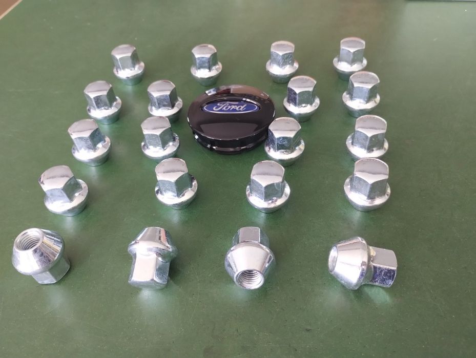 Piulite prezoane pline Ford Focus Fiesta Mondeo C-Max sau Volvo jante ...