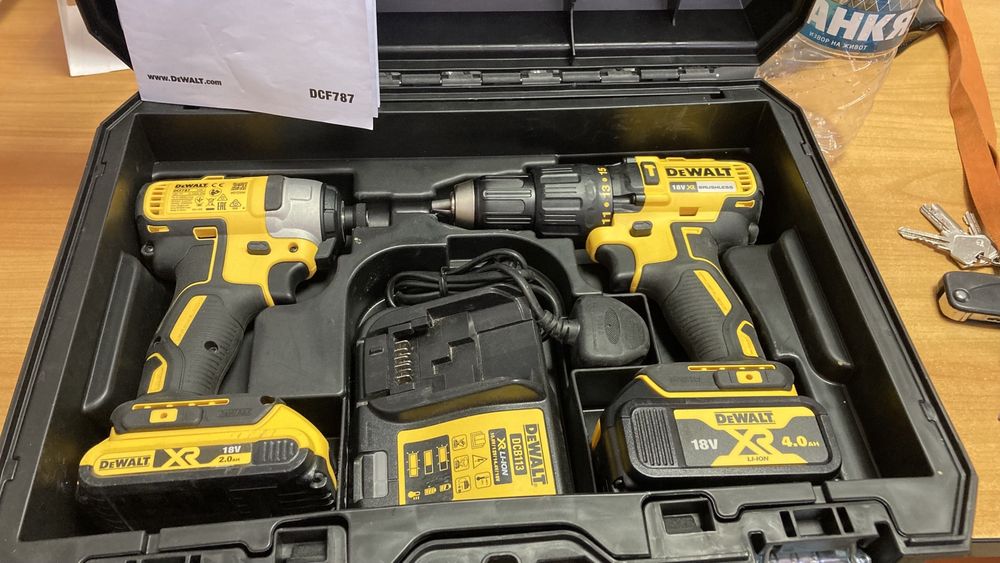 Dewalt винтоверт + импакт гр. София Иван Вазов • OLX.bg