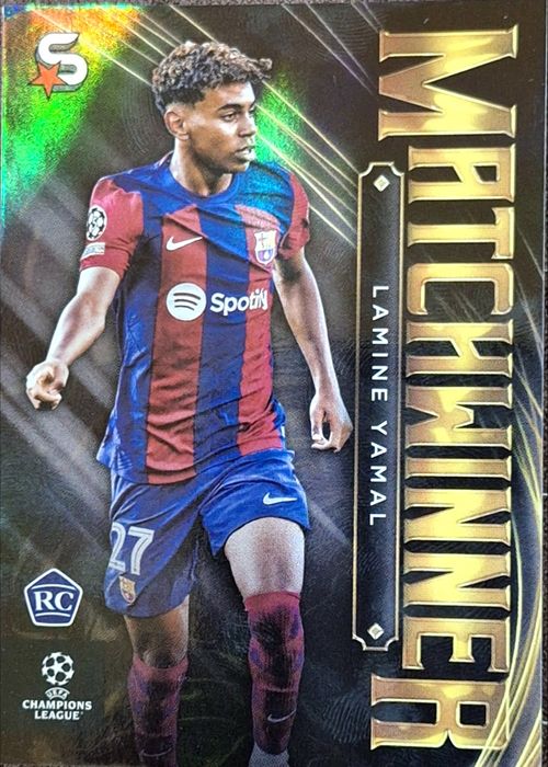 Lamine Yamal - Revelația Euro 2024 Topps Super Stars season 20023/24 ...