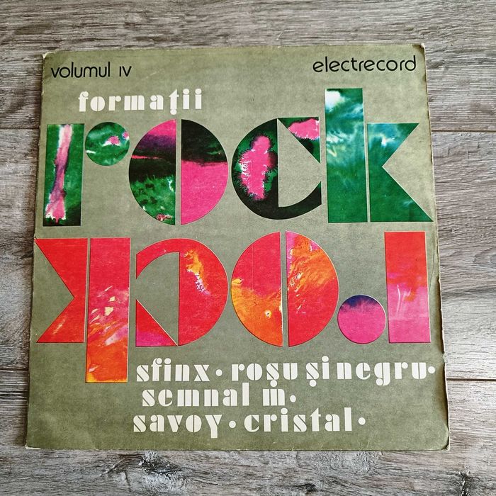 Vand vinil cu formatii rock: Sfinx, Roșu și Negru, Semnal M, Savoy ...